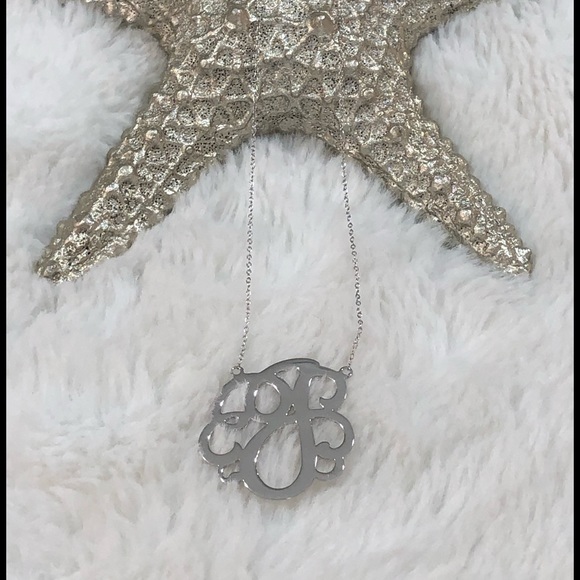 Silver Jeans | Jewelry | Nwt 925 J Initial Pendant With Chain | Poshmark